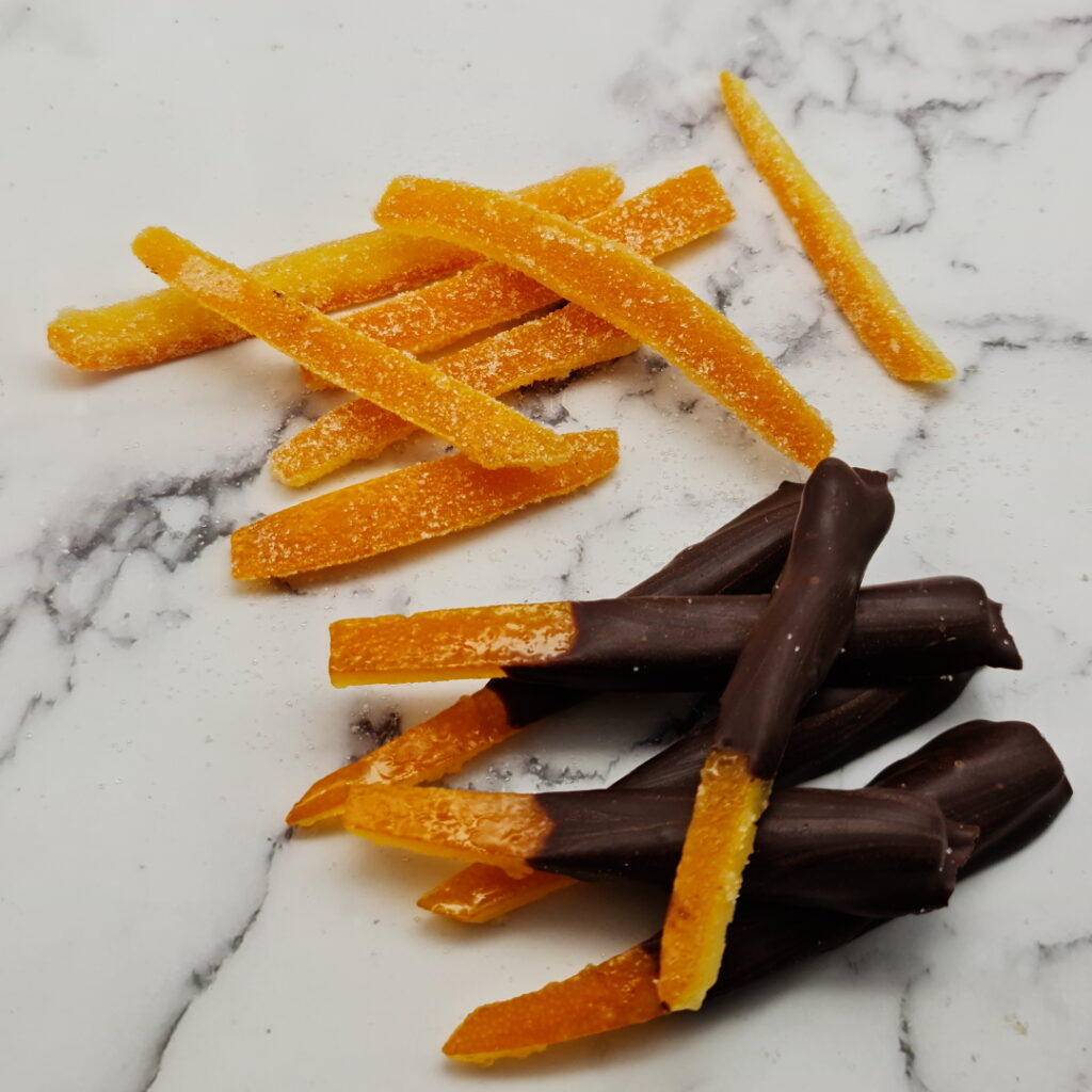 Oranges confites et orangettes - Les délices 31