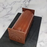 Three chocolate log